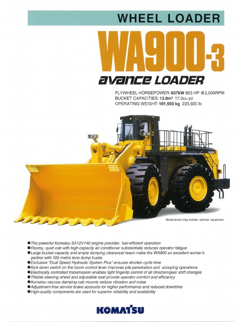 Komatsu Engine - SAA12V140 Wheel Loader | PDF