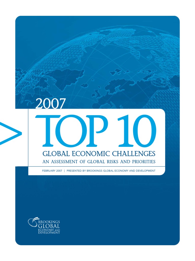 Global Economic Challenges | PDF | Climate Change | Emissions Trading