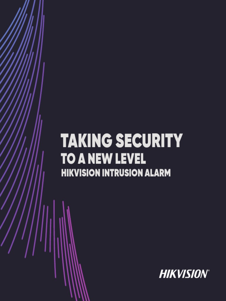 Hikvision Intrusion Alarm Products Guide | PDF | Security Alarm | Wi Fi
