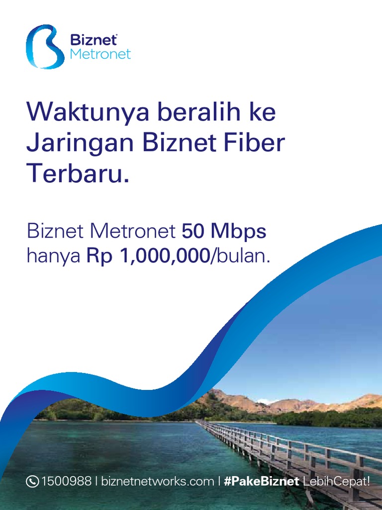 Paket Biznet Metronet Terbaru 2023 | PDF
