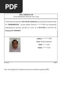 CIL-CPRMSE-User Manual For Digital Life Certificate | PDF | Computing ...