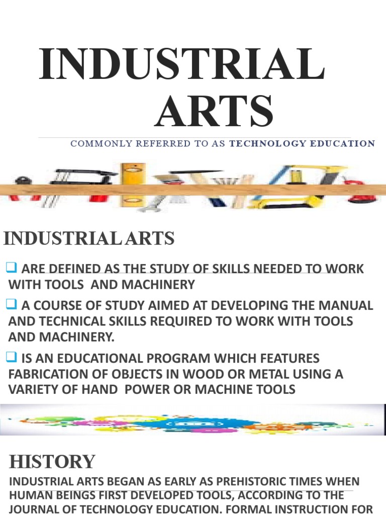 Industrial Arts: Commonly Referred To As Technology Education | PDF
