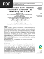 BHATTACHERJEE.A. 2001.understanding Information Systems Continuance - An Expectation ...