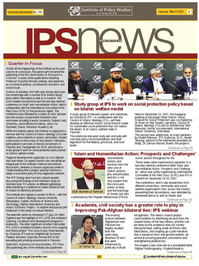IPS News - 115 | PDF | Pakistan