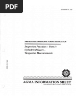 List of Gear Standards - Agma | PDF | Technology & Engineering | Computers