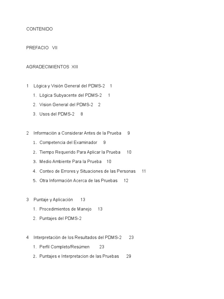 13614487 Escalas Del Desarrollo Motor Peabody 2 PDMS2