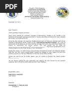 FUN RUN Request Letter Edited 2 | PDF