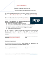 She Committee Minutes Template | PDF | Occupational Safety And Health ...