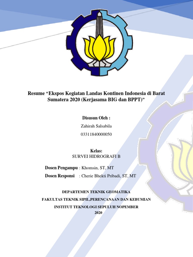 Survei Landas Kontinen Sumatera 2020 | PDF | Sains & Matematika