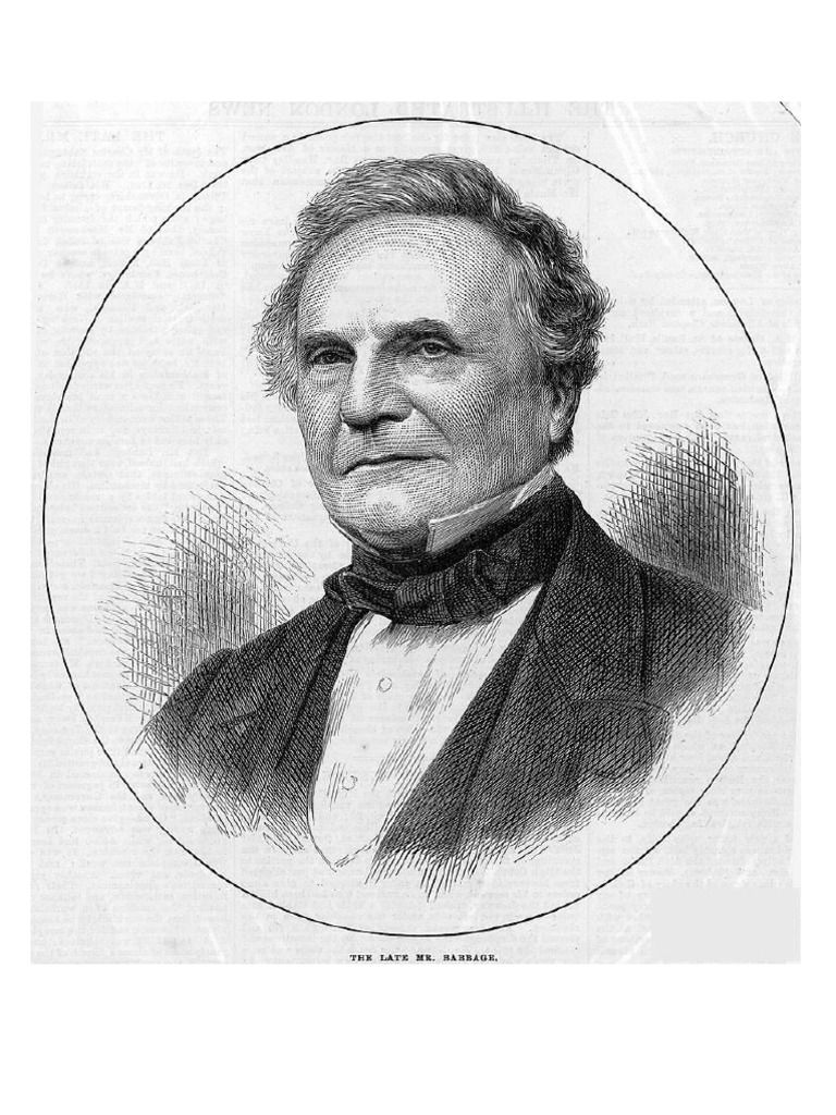 Biografi Charles Babbage, Penemu Komputer | PDF | Seni
