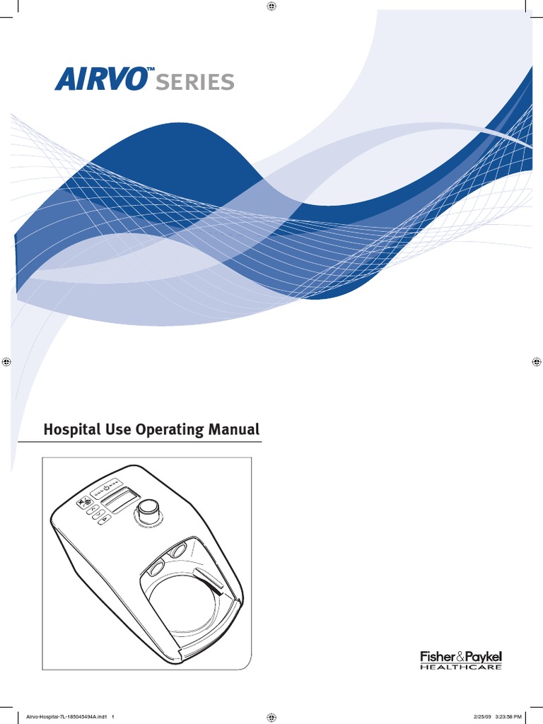 Airvo Bedienanleitung Multilingual | PDF | Humidity | Breathing