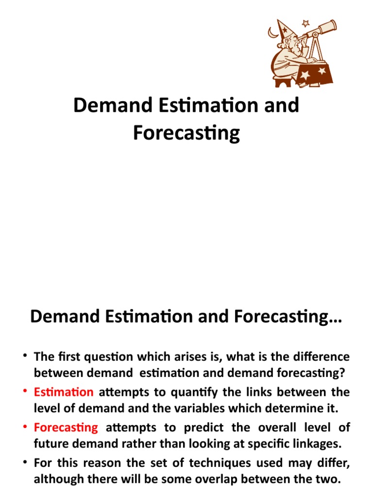 Demand Estimation and Forecasting | PDF | Regression Analysis | Demand