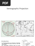 Stereographic Projection Guide | PDF | Sphere | Geometry