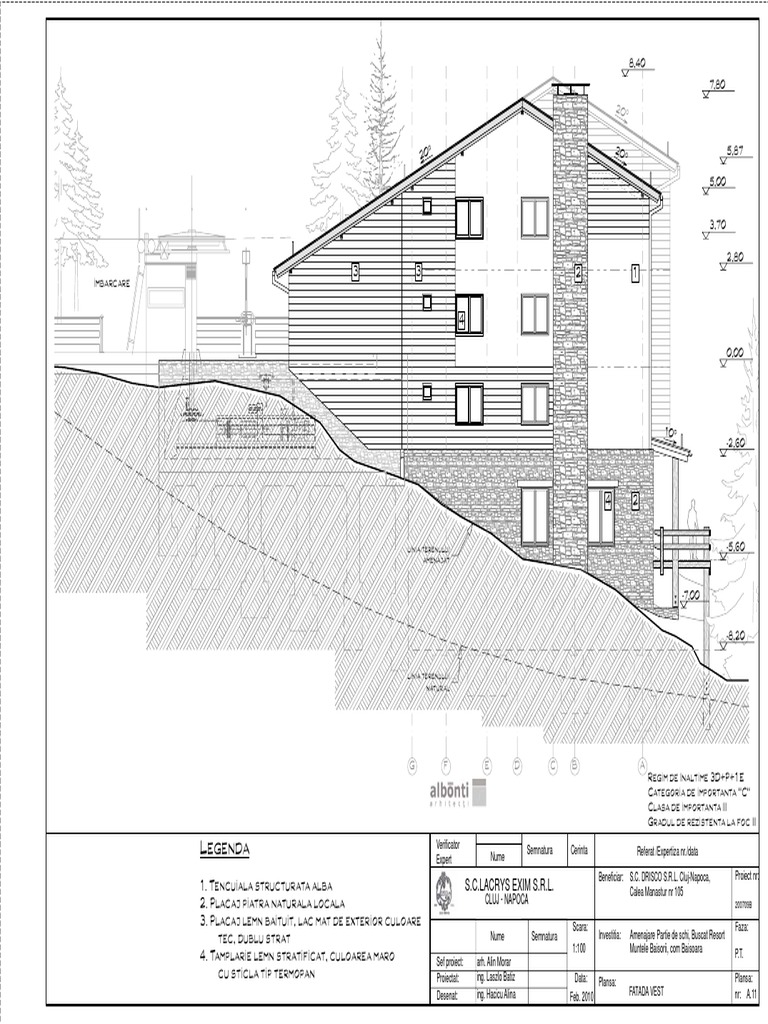 A11 Fatada Vest Format A3 | PDF