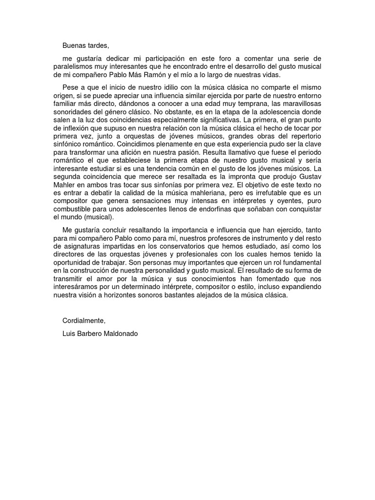Gusto Musical | PDF