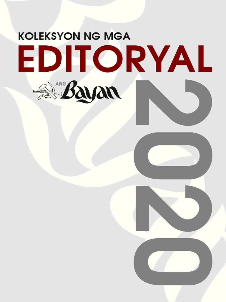 Ang Bayan Collection NG Mga Editoryal | PDF