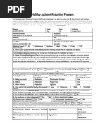 Holiday Accident Reduction Program (Harp) Form | PDF | Car | Wheeled ...
