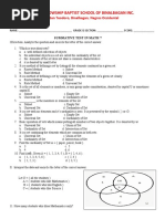 Statistical vs Non-Statistical Questions | PDF