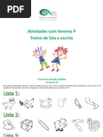 Figuras Dos Fonemas - Completo Inicio Meio e Final Da Palavra | PDF