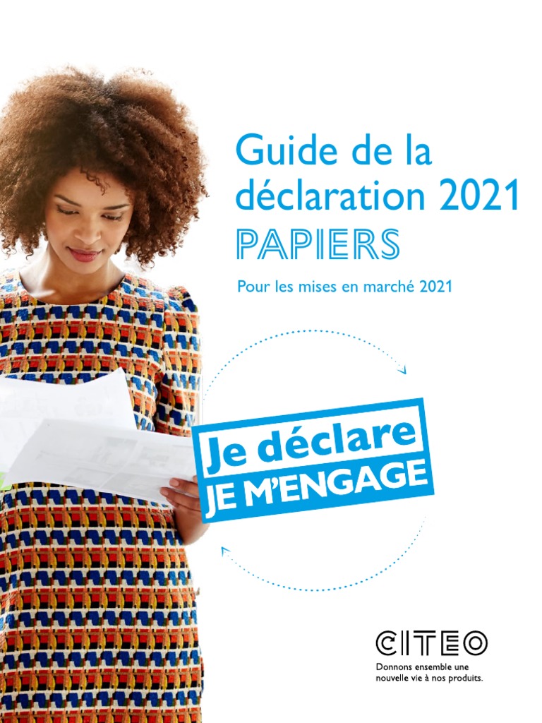 Guide de La Declaration Papiers 2021 | PDF | Recyclage | Papier