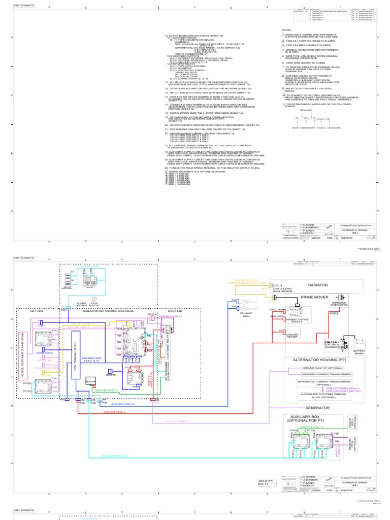 Cummins PCC 3.3 Wiring Diagram | PDF | Relay | Building Engineering