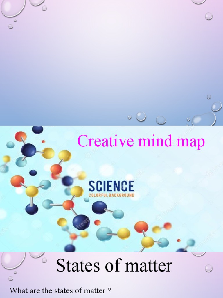 Science Creative Mindmap For Chapter 3 | PDF | Water | Mixture