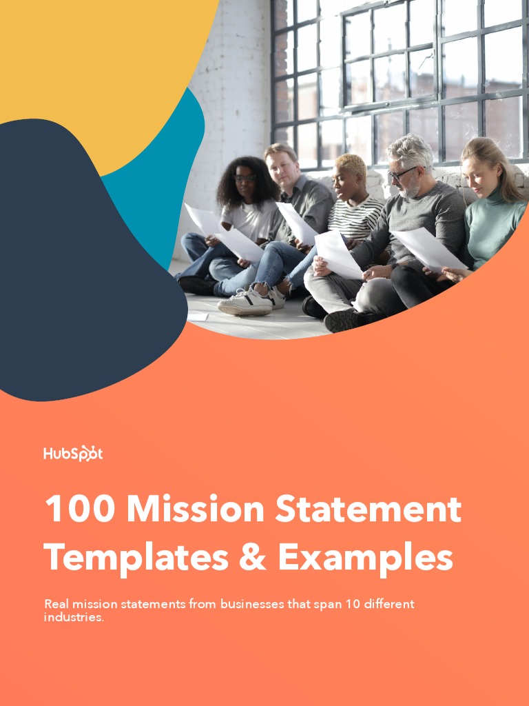 100 Mission Statement Templates Examples | PDF | Entrepreneurship ...