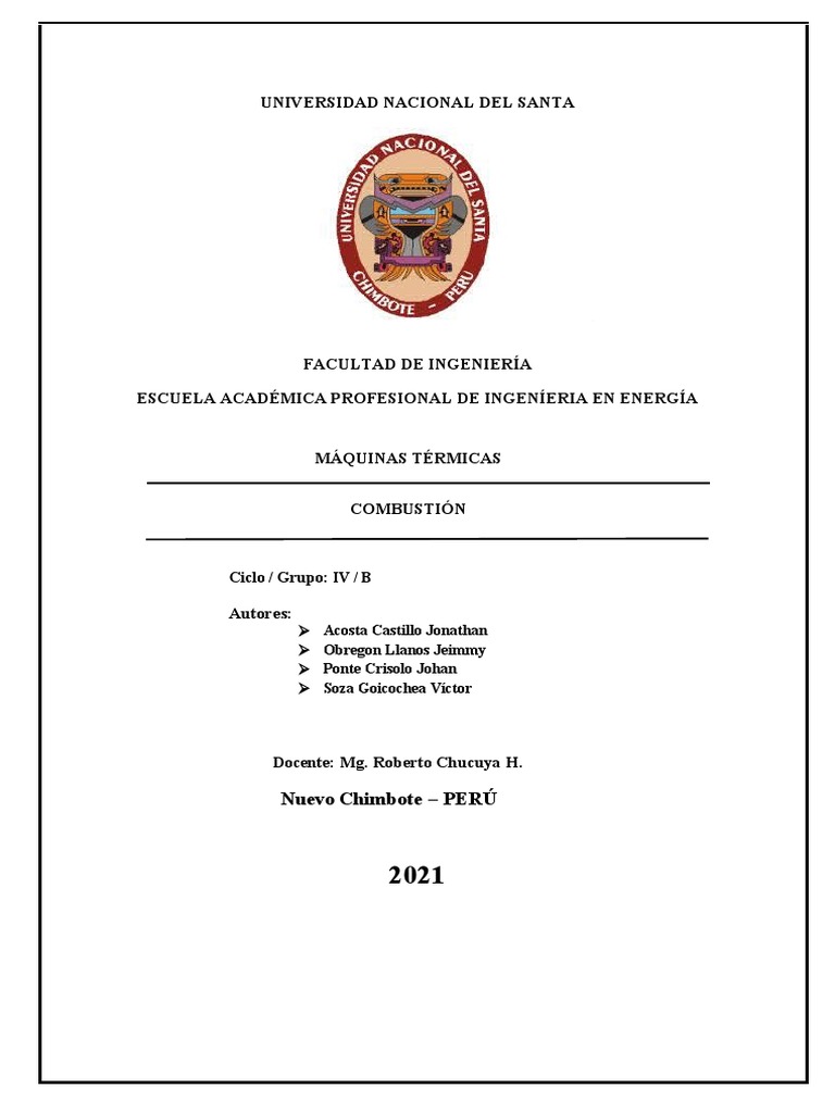 Pract. 07 Combustión | PDF | Combustible diesel | Gasolina
