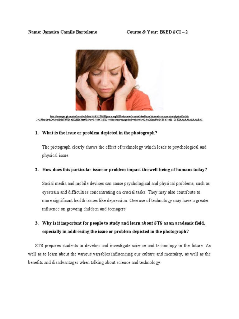 STS Activity 1 | PDF