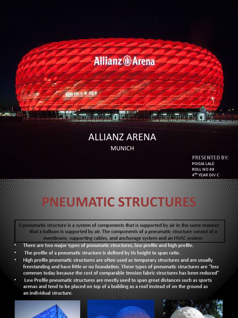 Allianz Arena Long Span | PDF | Architectural Design | Architecture