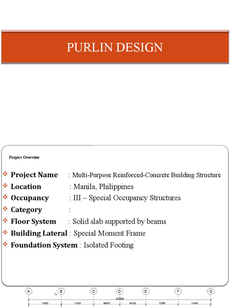 Purlin Design | PDF | Architectural Design | Architecture