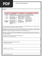 Blind Artist Game Instructions | PDF | Home & Garden | Art