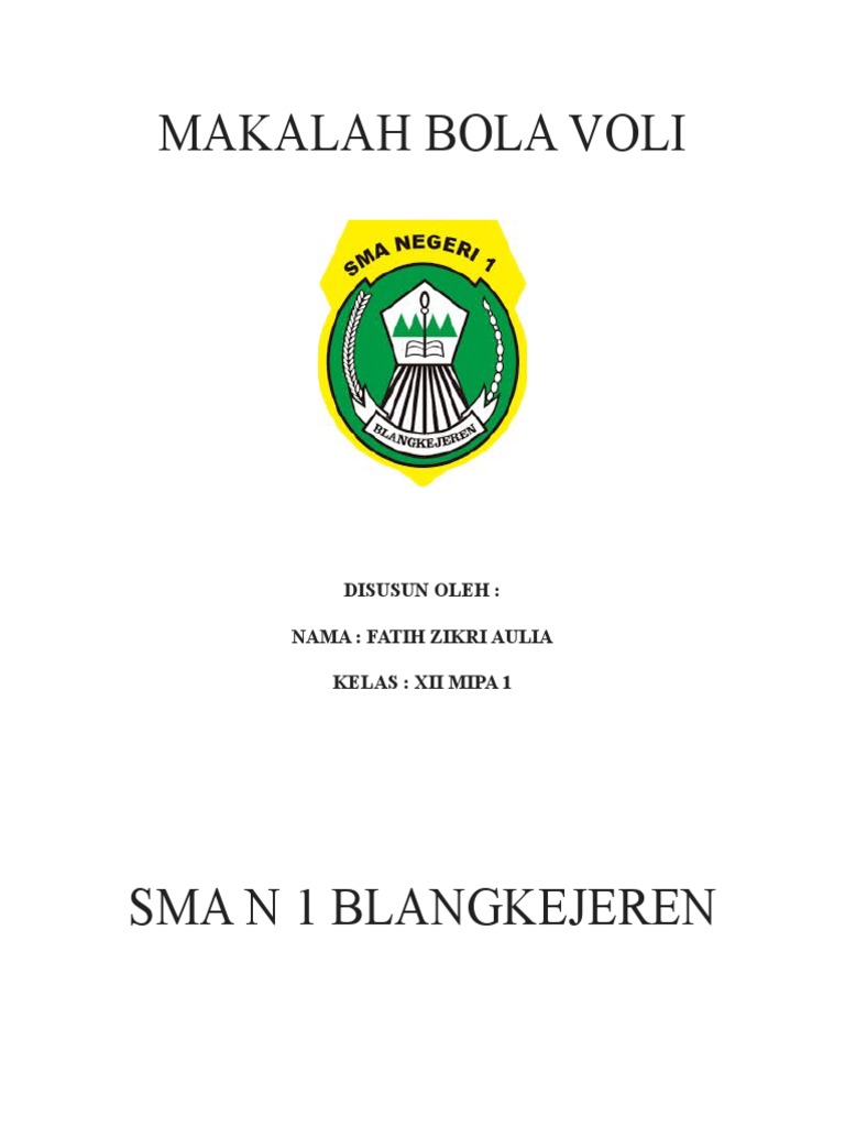 Makalah Bola Voli | PDF
