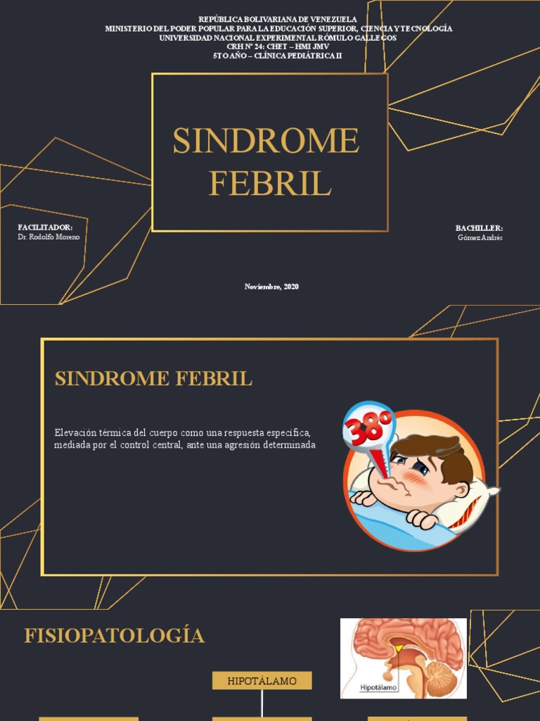 Sindrome Febril | PDF | Fiebre | Fisiología