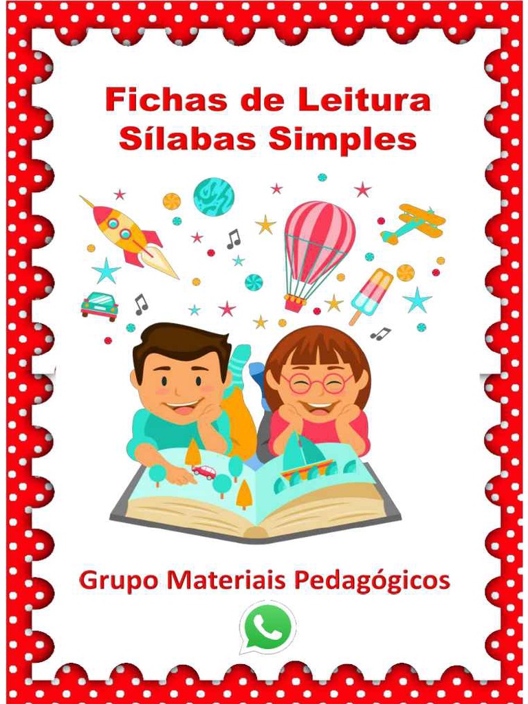 Fichas de Leituras - Sílabas Simples | PDF