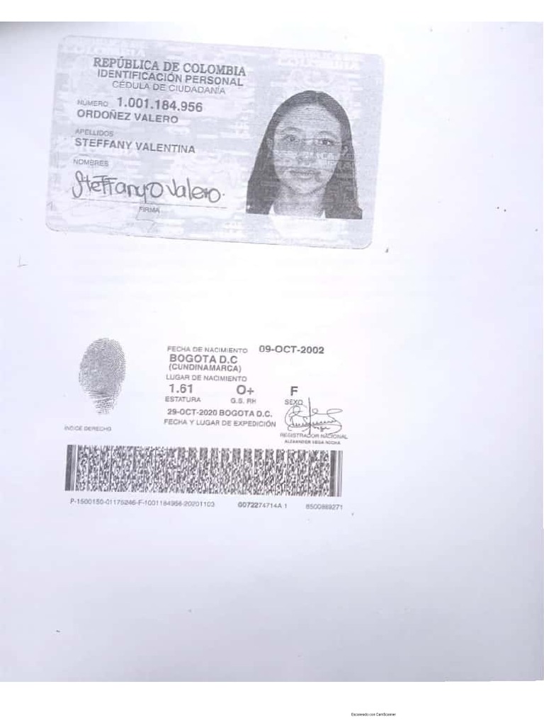 Cedula Ampliada | PDF