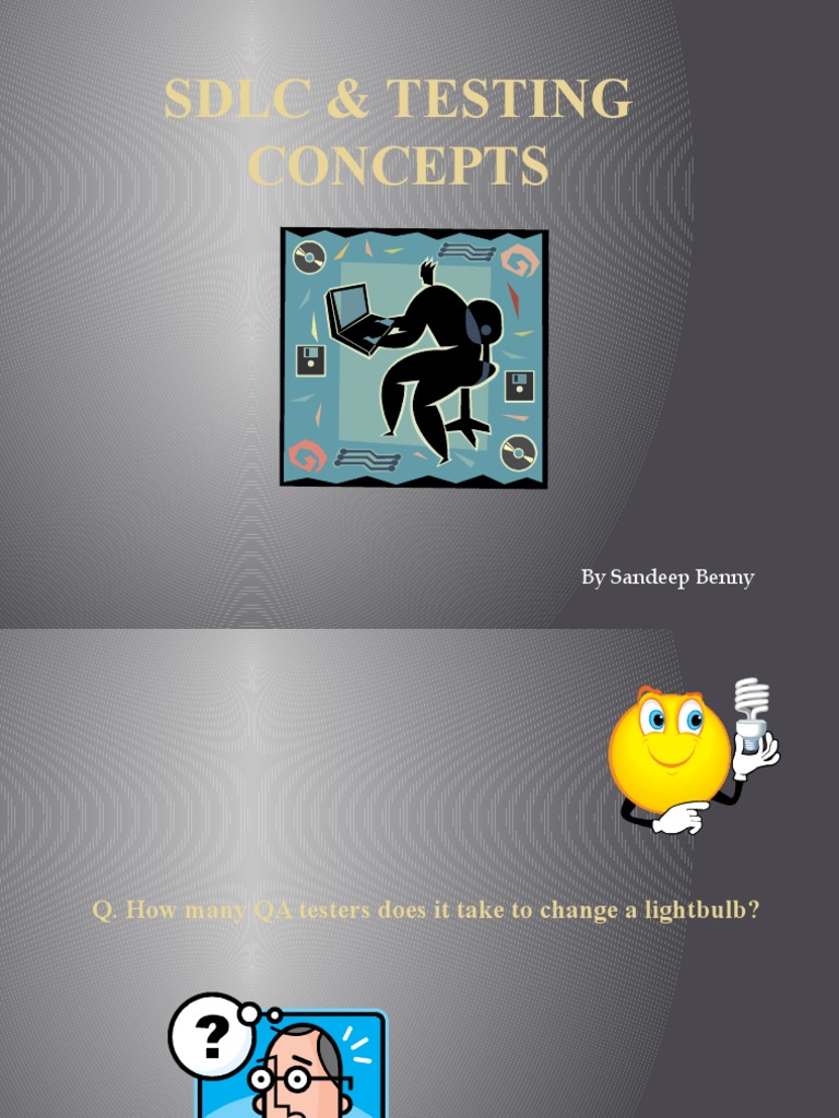 Testing Sdlc Basics Pdf Software Testing Information Management