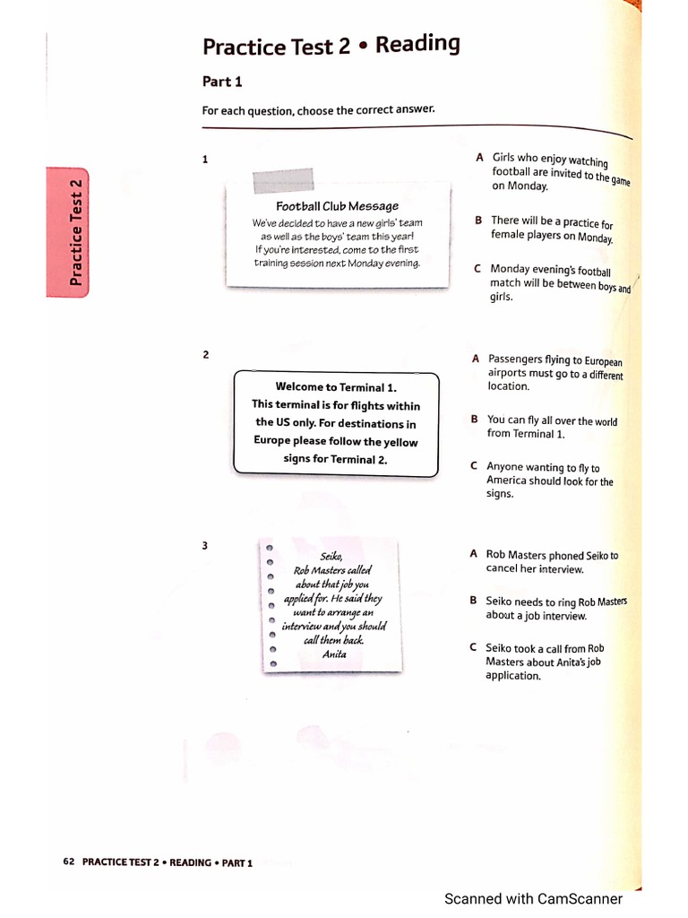 Preliminary Exam Trainer T2 Pdf