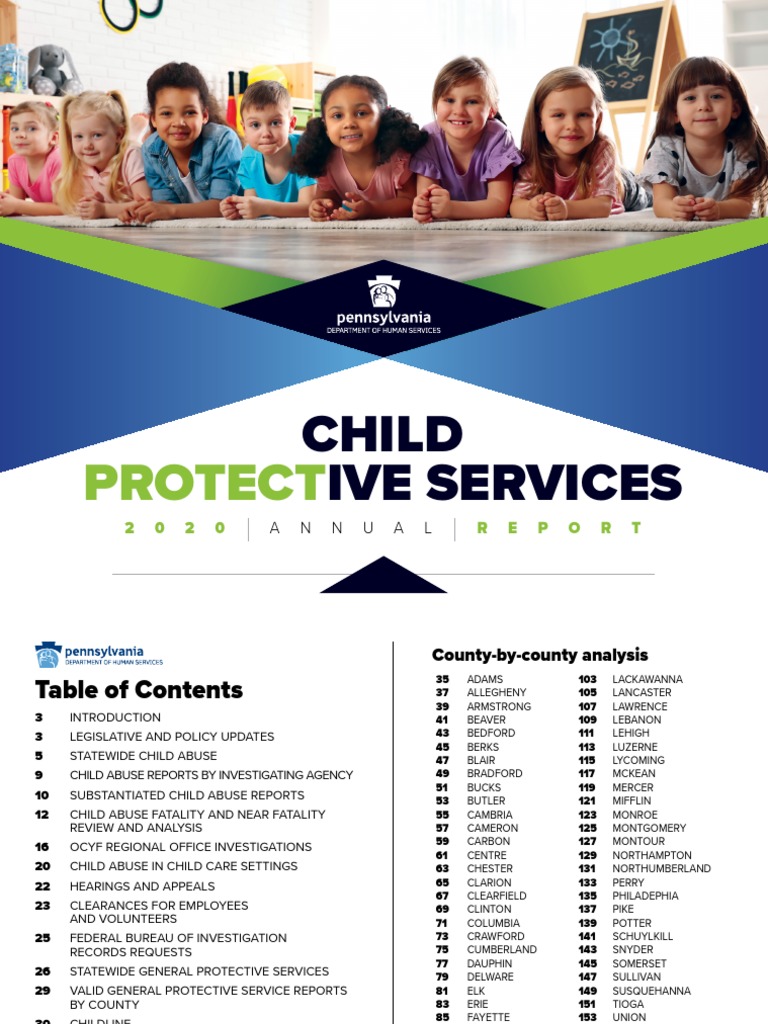 2020 Child Protective Services Report | PDF | Child Protective Services ...