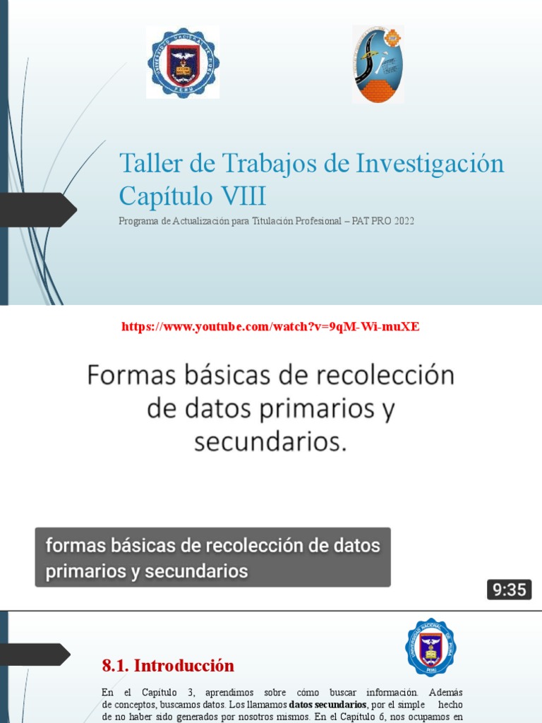 Capítulo VIII - Recolección de Datos Primarios | PDF | Cuestionario ...