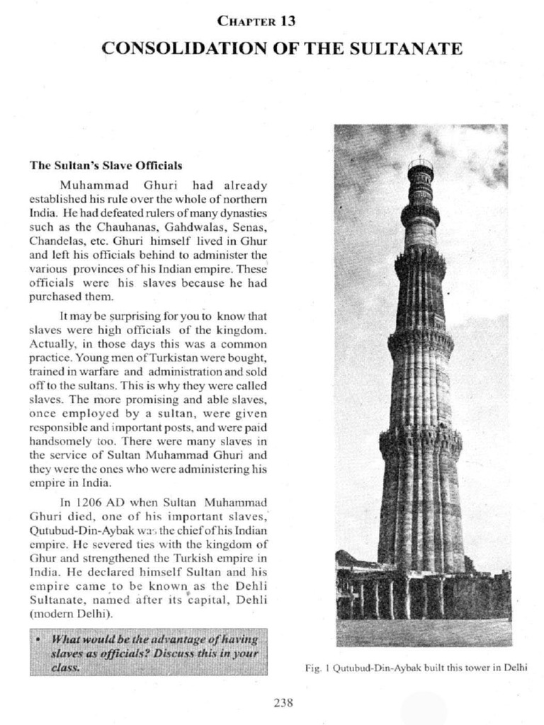 Consolidation of Delhi Sultanate 2 | PDF