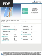 Planilux 6mm DGU Glass Specifications | PDF