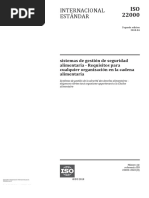 Iso - 22000 - 2018 Español | PDF | Análisis de Riesgo y Puntos Críticos ...