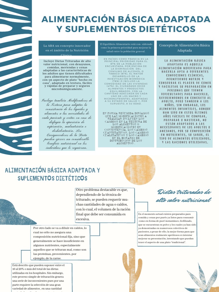 Alimentación Básica Adaptada | PDF | Alimentos | Dieta