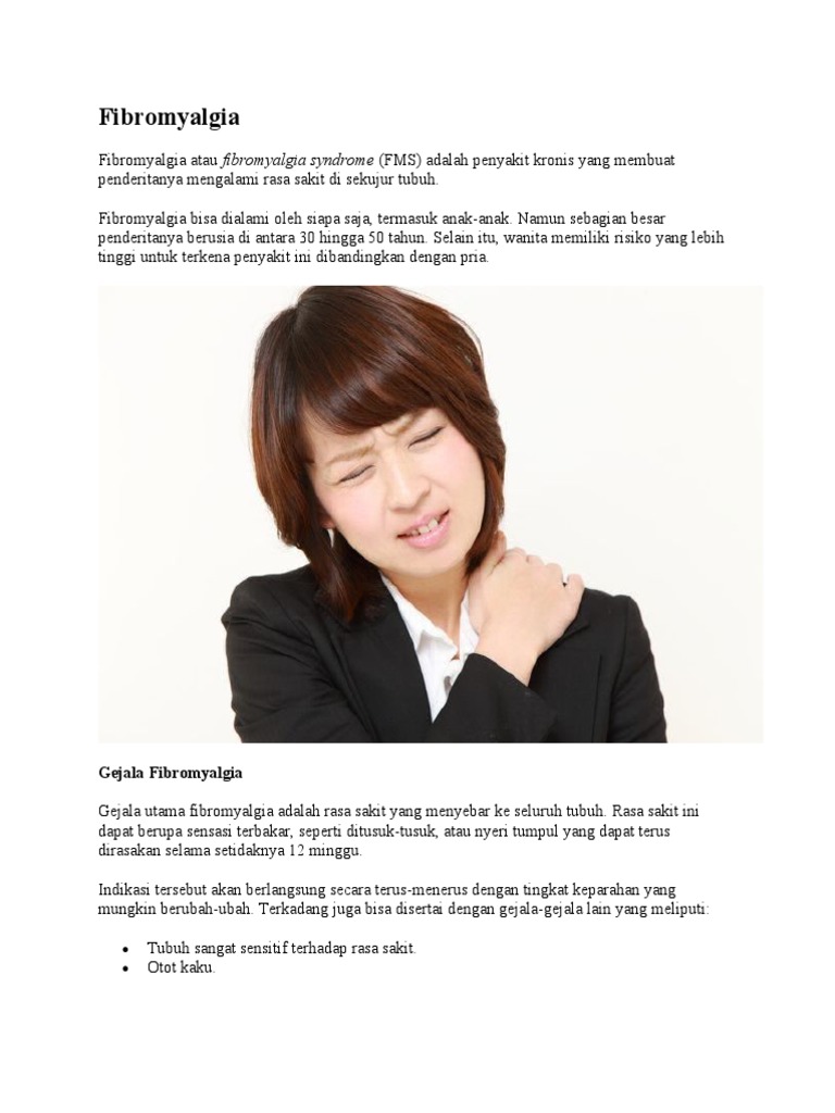 Panduan Lengkap tentang Fibromyalgia | PDF
