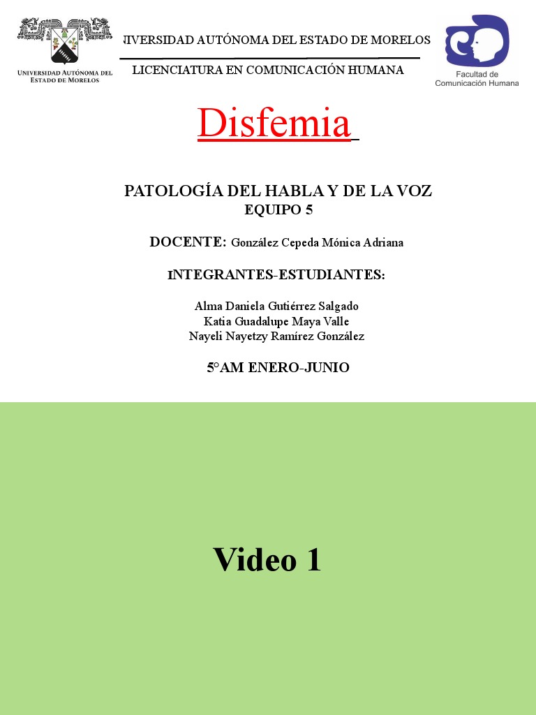 Ejercicios para la Disfemia Infantil | PDF | Tartamudeo | Habla