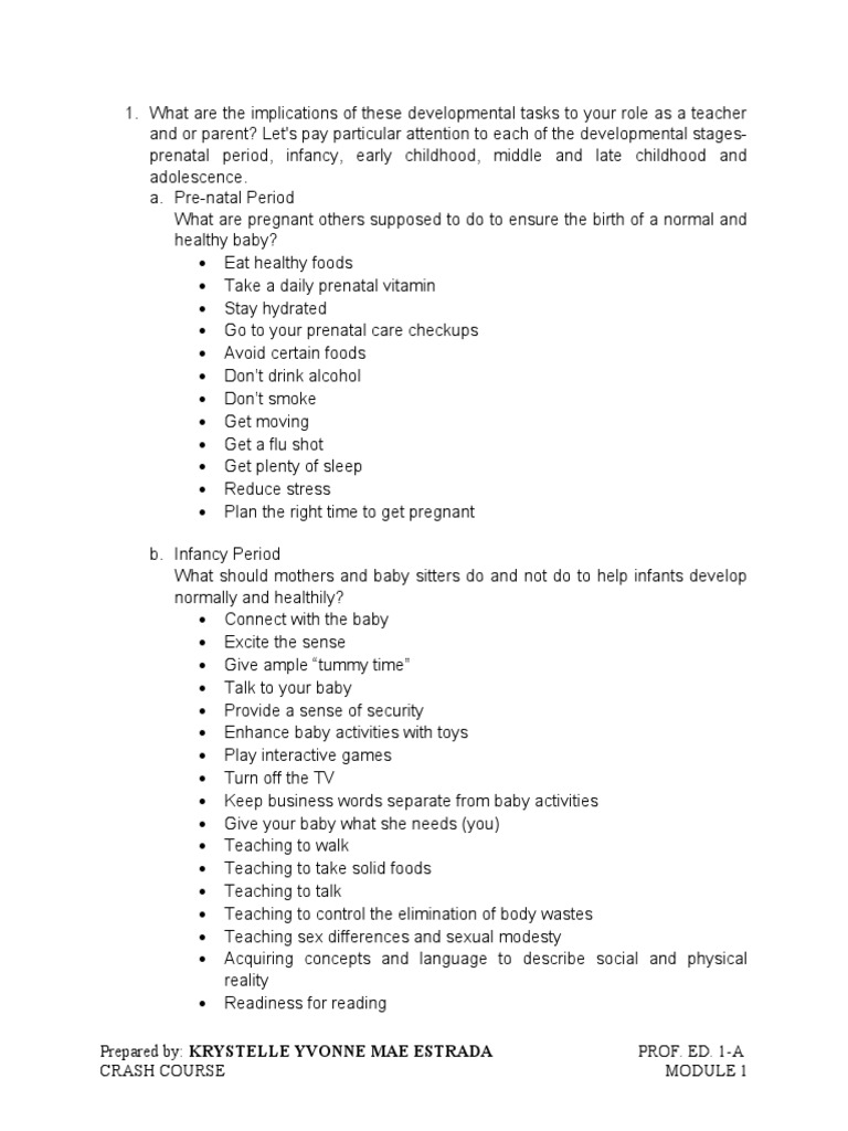 PROFED 1A Module 2 Answer | PDF | Self-Improvement | Lifestyle