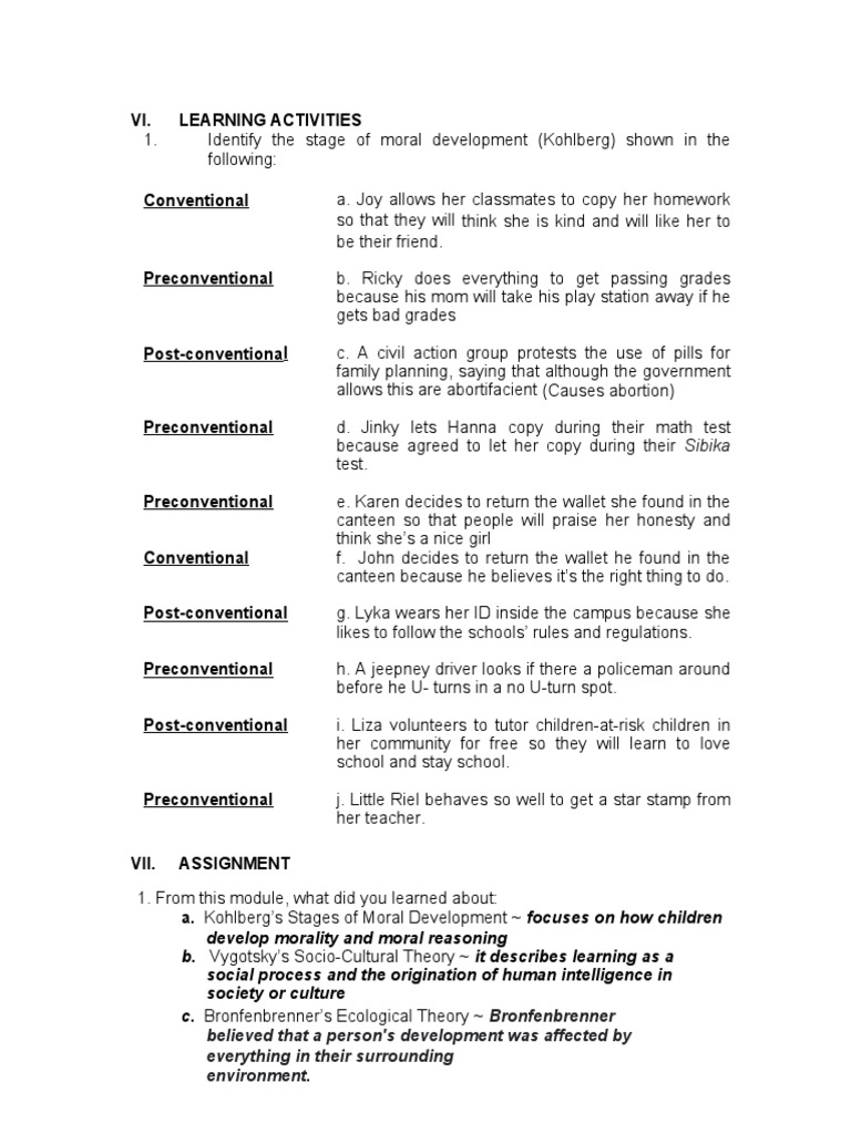 PROFED 1A Module 5 Answer | PDF