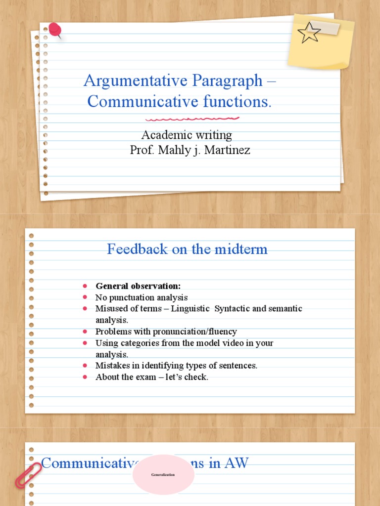 ACADEMIC FUNCTIONS ARGUMEnTS | PDF | Argument | Evidence
