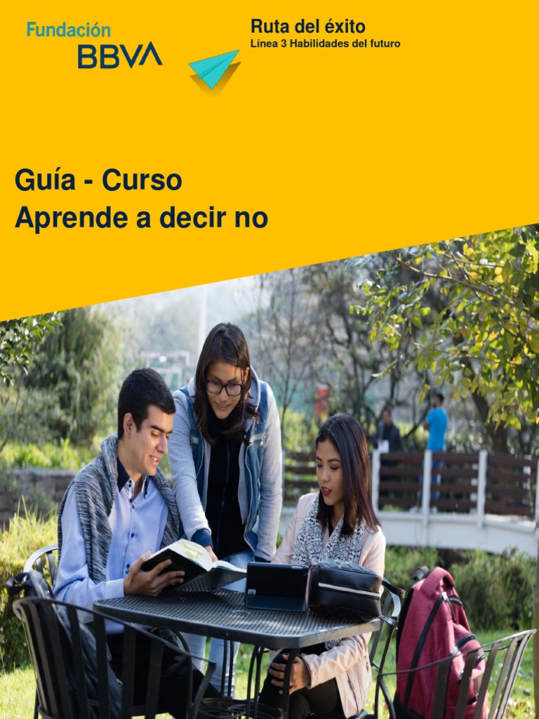 Guía Aprende A Decir No Pdf Evaluación